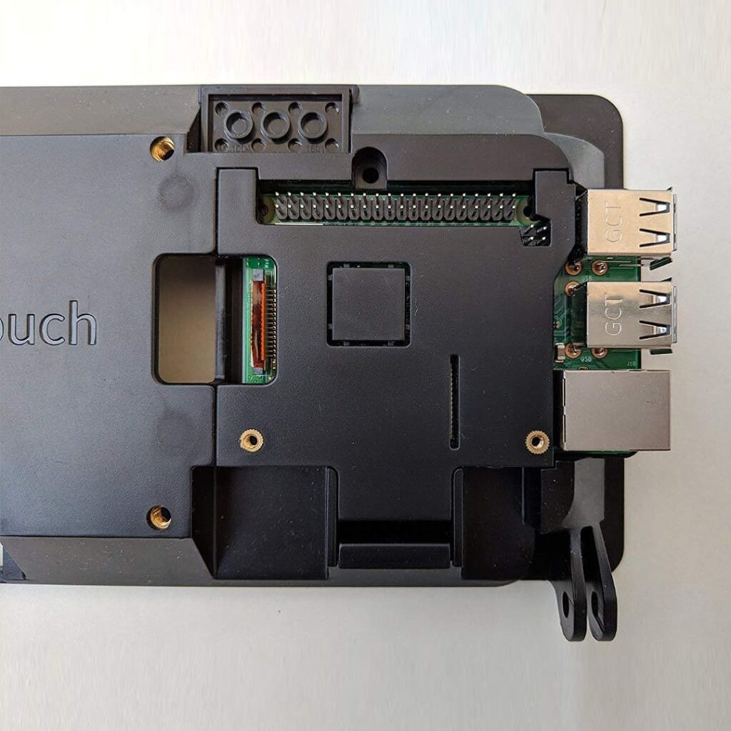 SmartiPi Touch 1 - Case para pantalla oficial Raspberry Pi - The Pi Box