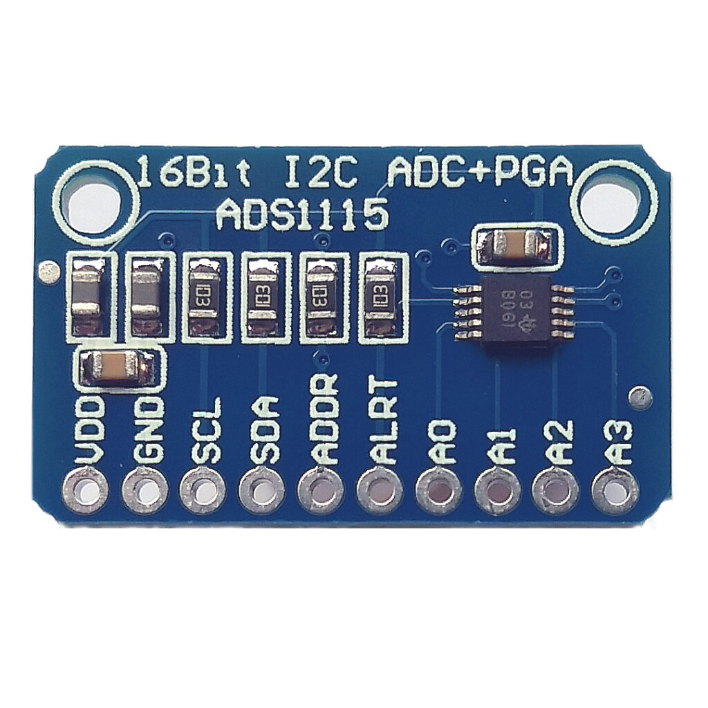 Convertidor Analógico Digital ADS1115 - The Pi Box
