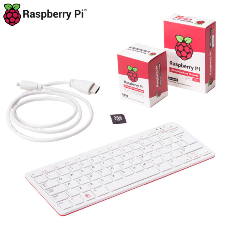 Combo Raspberry Pi 400 con accesorios oficiales - The Pi Box