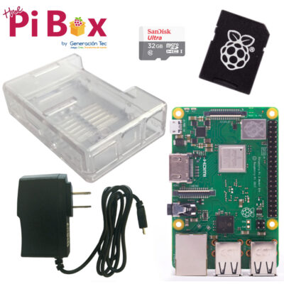 Combo Raspberry Pi 400 con accesorios oficiales - The Pi Box