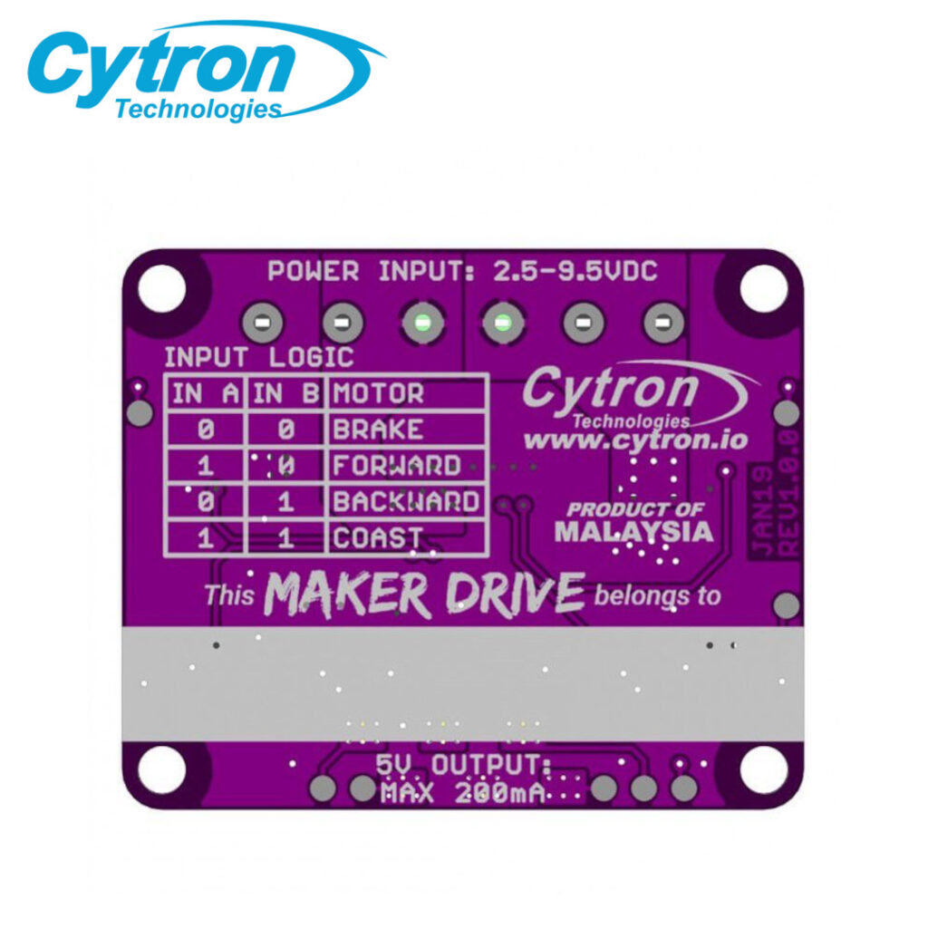 Maker Drive - controlador de motores (Puente H) - The Pi Box