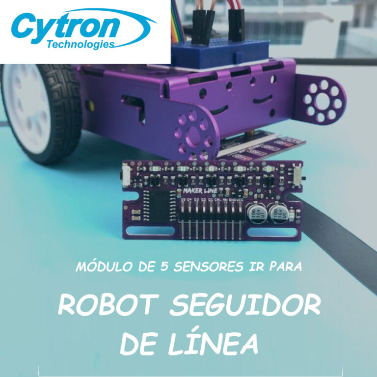 Maker Line - Sensor para seguidor de línea - The Pi Box