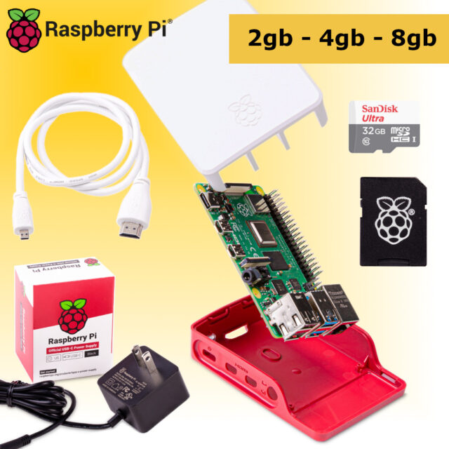Combo Raspberry Pi 4B + Case Argon - The Pi Box