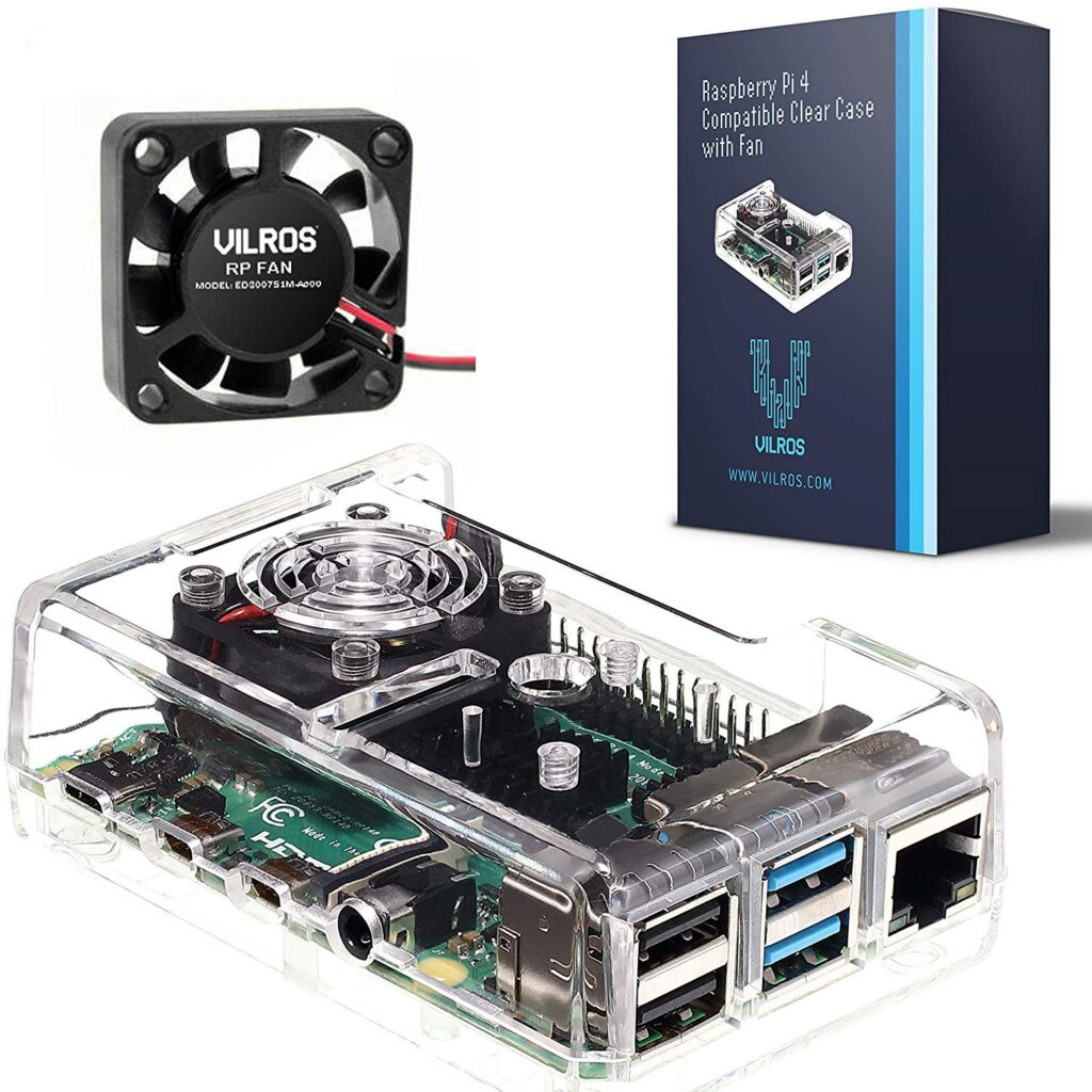 Case Vilros - Raspberry Pi 4B - The Pi Box