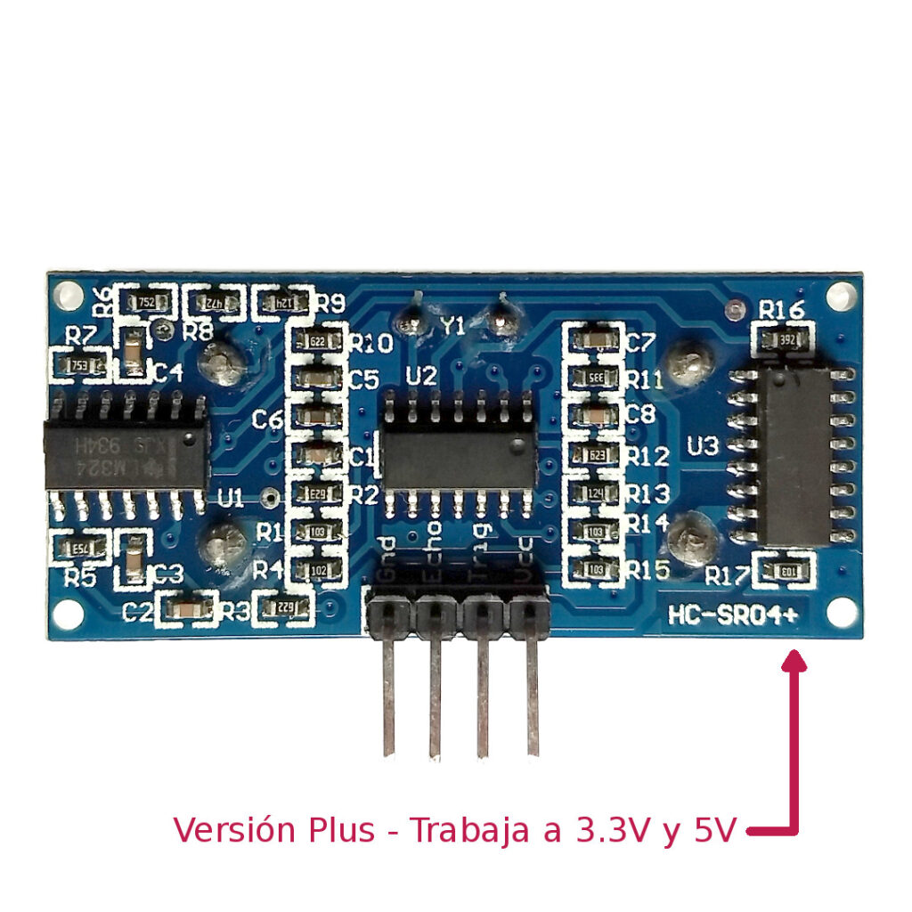Sensor Ultrasónico HC-SR04+ - The Pi Box