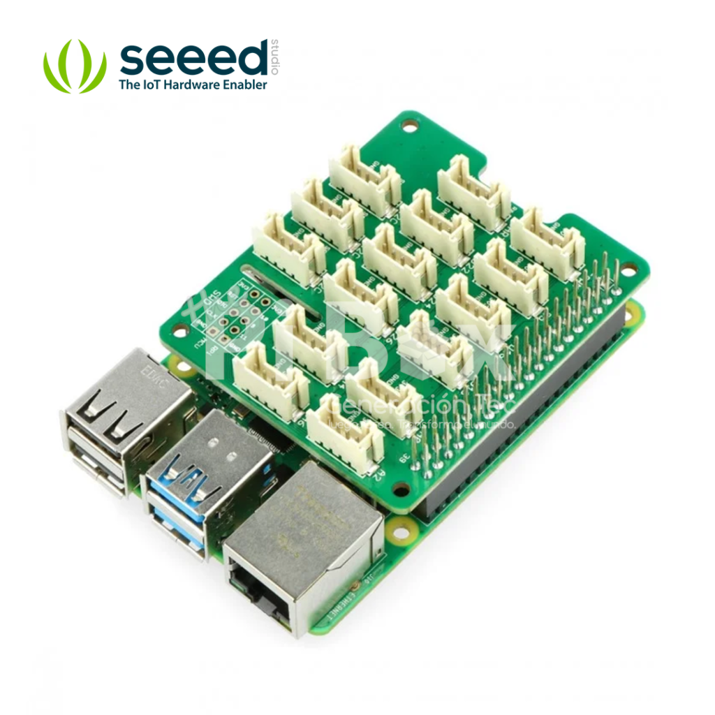 Hat Grove para Raspberry Pi - The Pi Box
