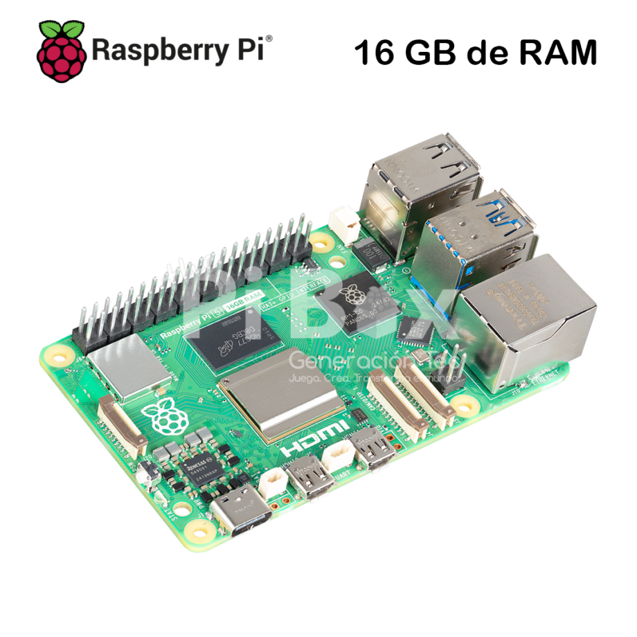 Raspberry Pi 5 de 16GB - The Pi Box