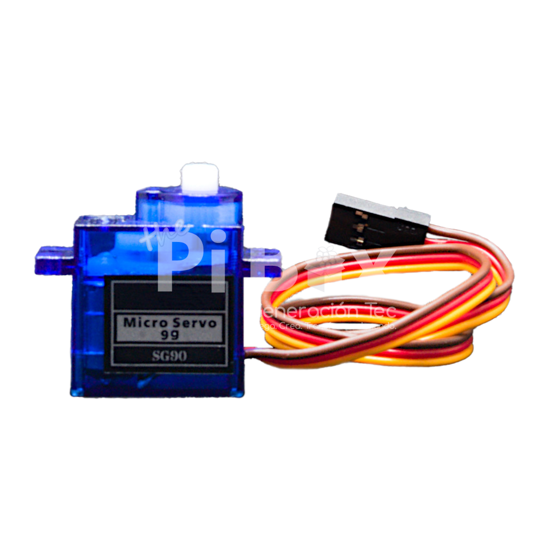 SG90 - Micro Servomotor - The Pi Box